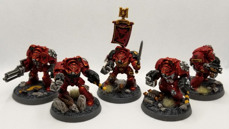 My Warhammer 40k Blood Angels army – Yore