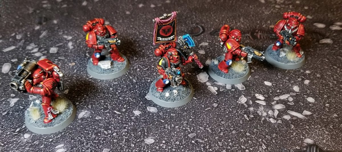 My Warhammer 40k Blood Angels army – Yore