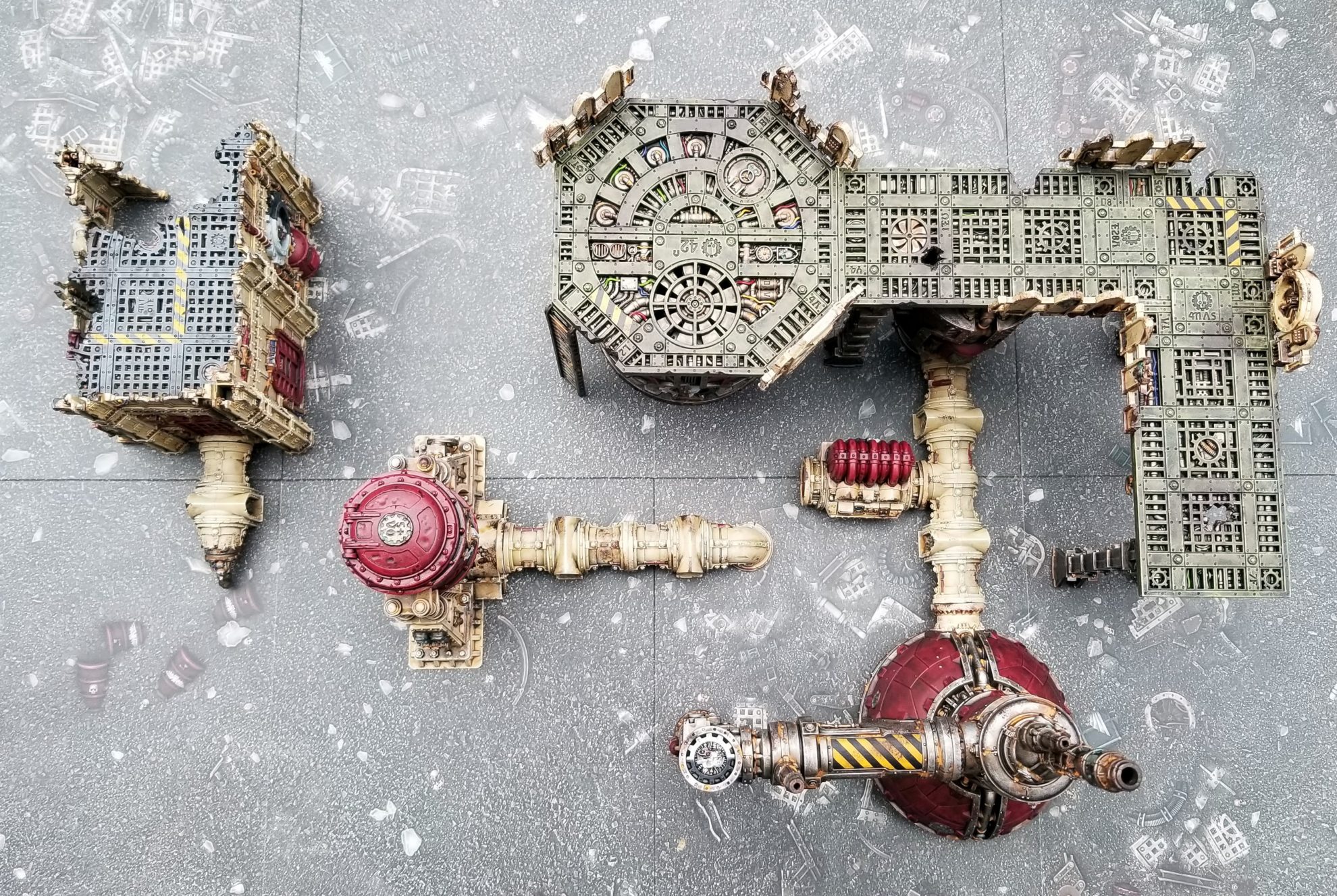 My Warhammer 40k Kill Teams and board – Yore